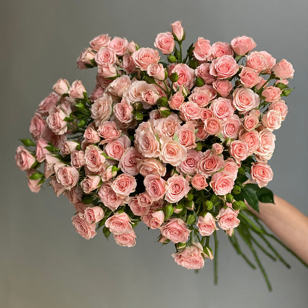 Pink Spray Roses– DuFlorals